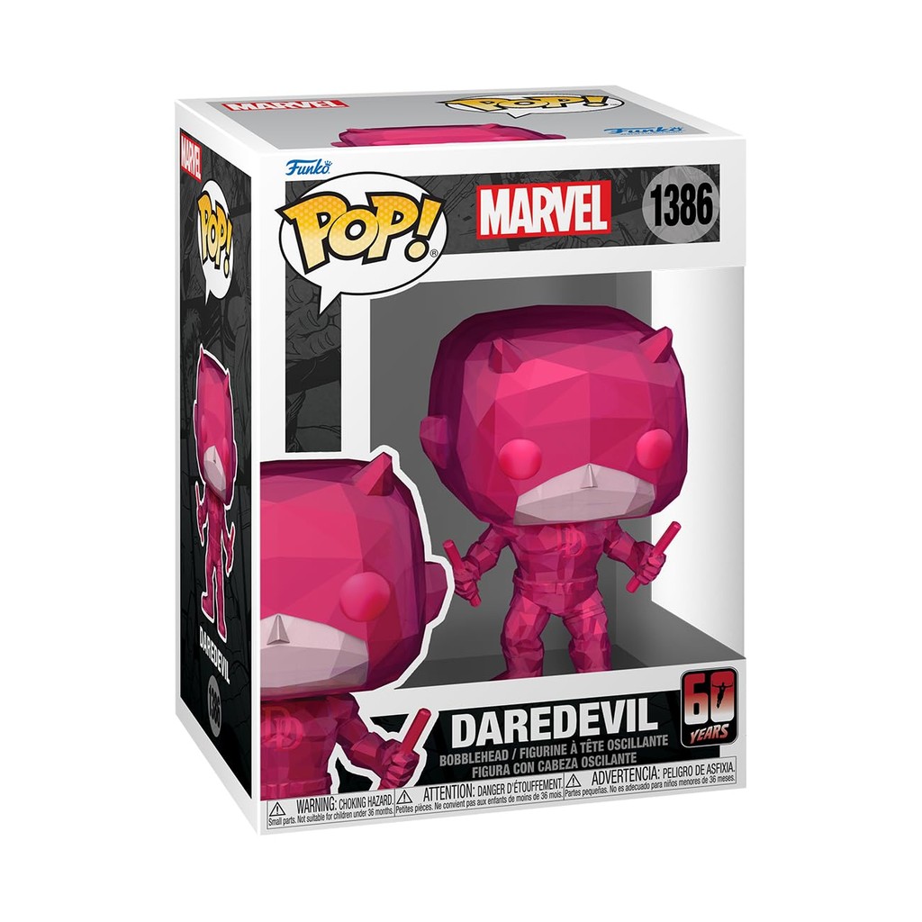Marvel Daredevil Figure Funko Pop! Marvel: Dd 60th- บ้าระห่ำ(ด้าน ...