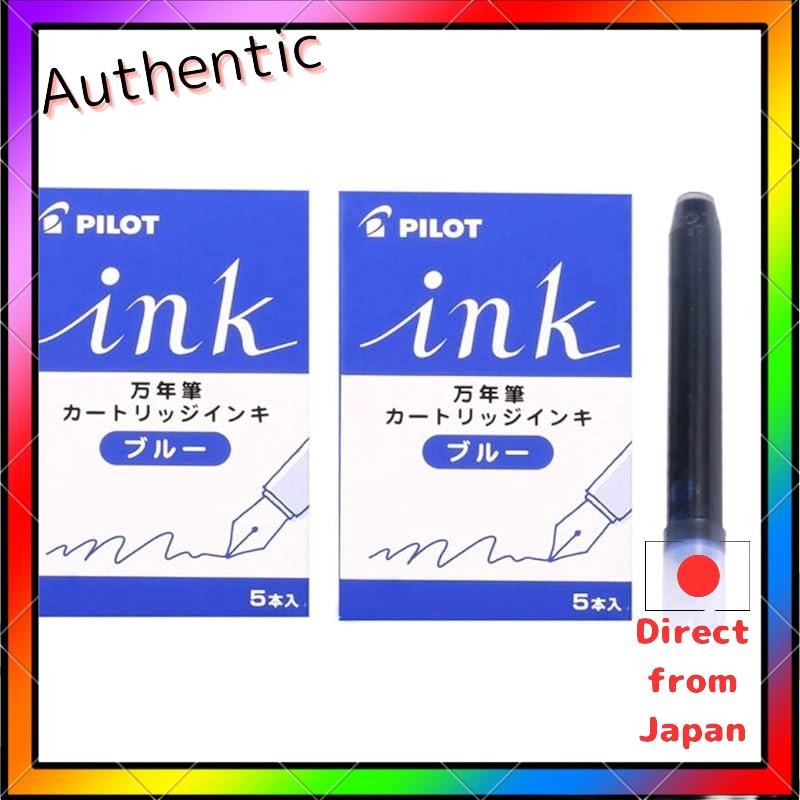 Pilot Fountain Pen Cartridge Ink Blue 5-Pack | Shopee Thailand