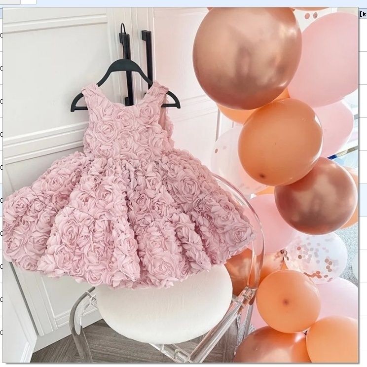 ขนาดเล็กสไตล์ใหม่ระดับไฮเอนด์ชุดสาวชุดเจ้าหญิงสไตล์ตะวันตกแสงหรูหราสูทเด็กผ้ากอซปุยหนึ่งปีเด็ก