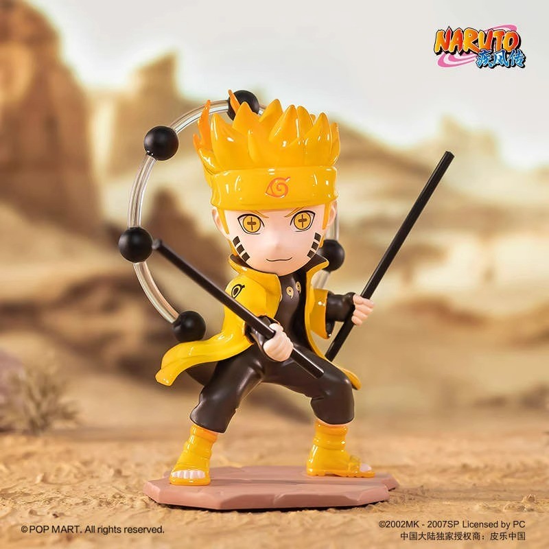 Popmart Bubble Mart Naruto Ninja Wars Series Blind Box Naruto Sasuke ...