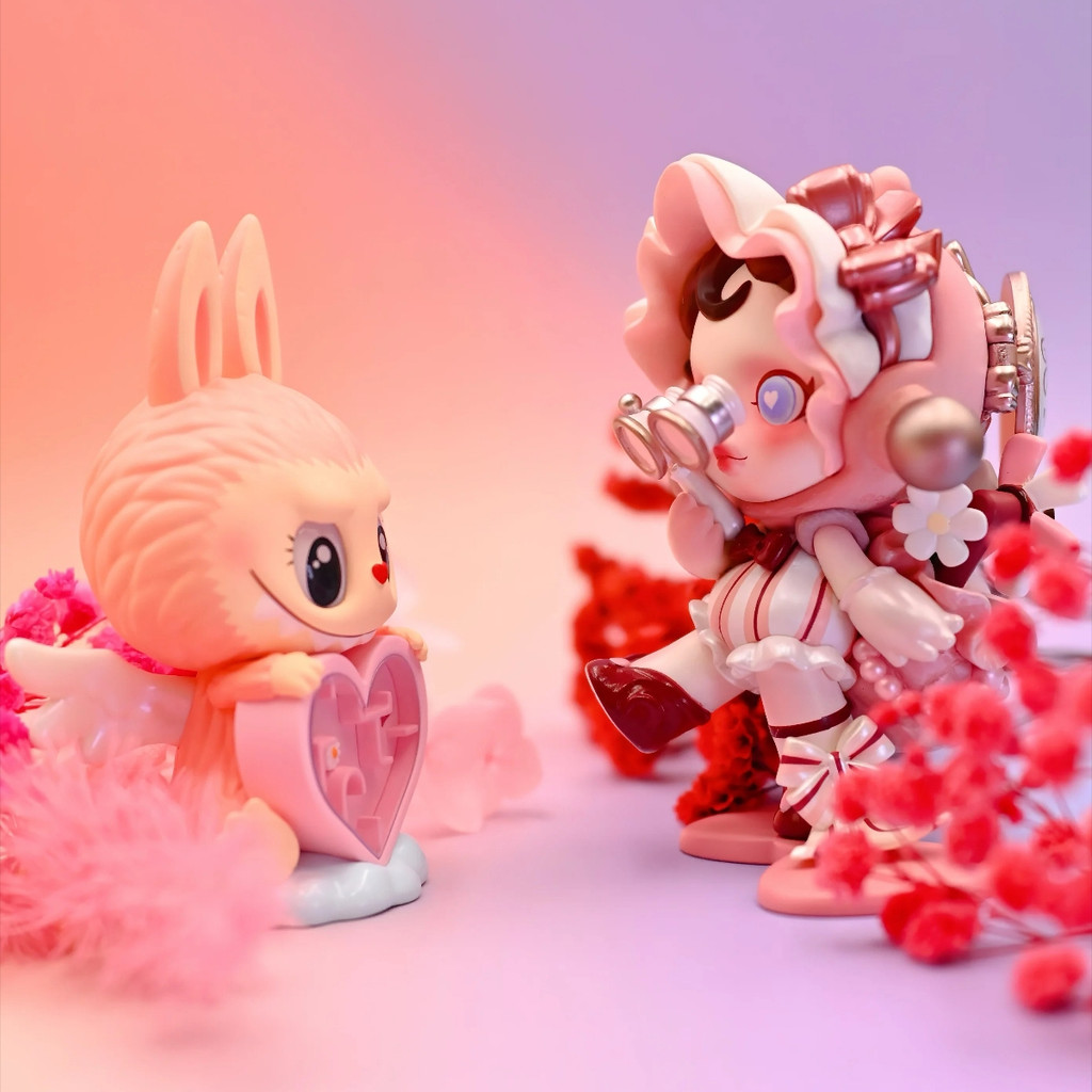 [ ของแท้ ] POPMART Looking KOKO Series Blind Box doll dimoo ทักษะ ...