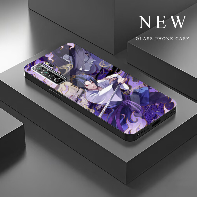 ปลอกแก้วสําหรับ Huawei nova7 SE เคสกันกระแทกกระจกนิรภัย Back & กรอบ ...