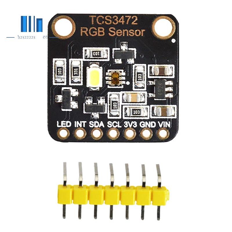 เซ็นเซอร์จดจําสี TCS230 TCS3200 เซ็นเซอร์แสงสว่างสําหรับ STM32 DC 3.3/5V | Shopee Thailand