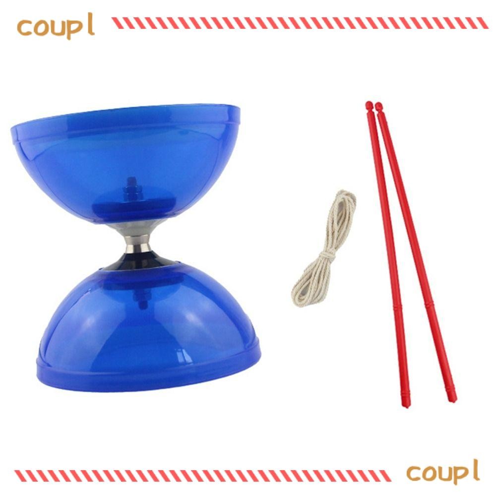 COUPL จีน Yoyo Diabolo ชุด, หนังชามรูปร่างจีน Diabolo, แบบพกพา Soft ...