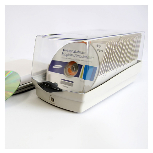 Anshang actto C-50K 50 ชิ้นกล่องเก็บซีดี/กระเป๋าแผ่น DVD Anti-theft ล็อคป้ายสติกเกอร์ | Shopee ...