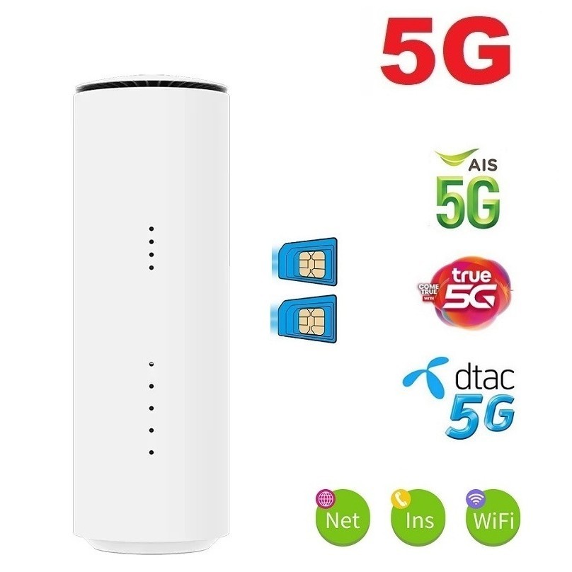 5G SIM Router 2 SIM WiFi 6 Fast and Stable No.050724 | Shopee Thailand