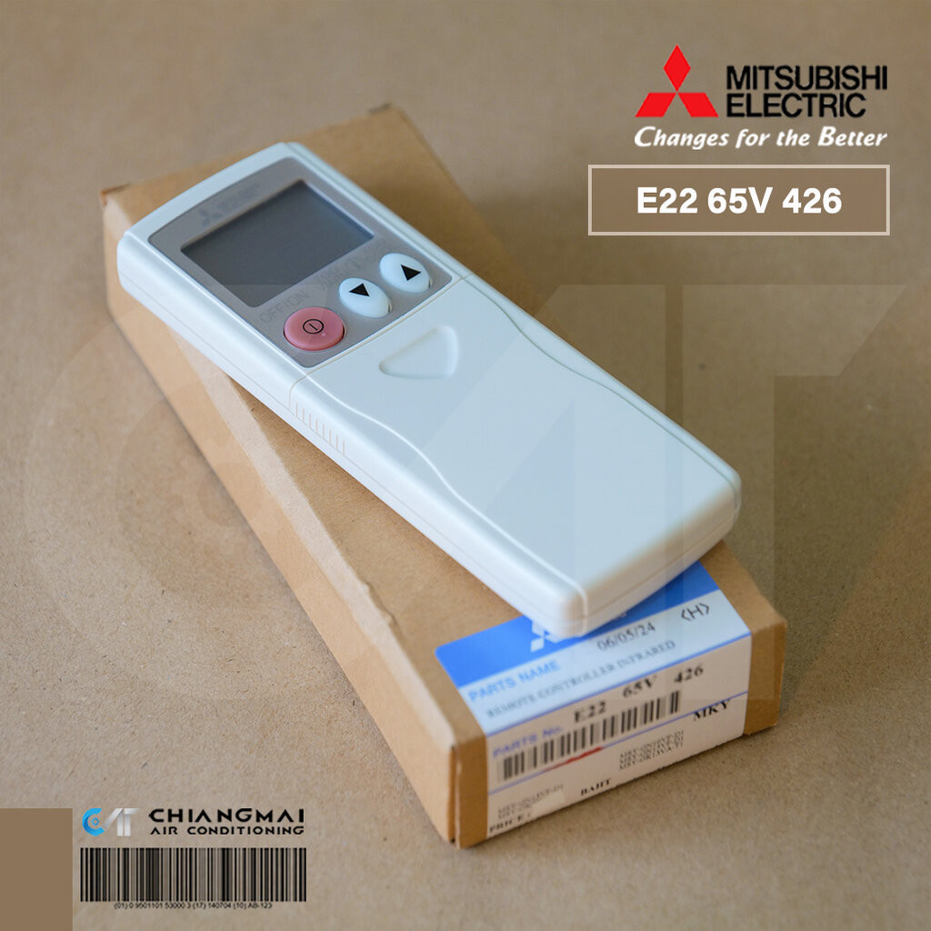 E2265V426 (ใช้แทน E22H99426 แทน) รีโมทแอร์ Mitsubishi Electric รีโมท ...