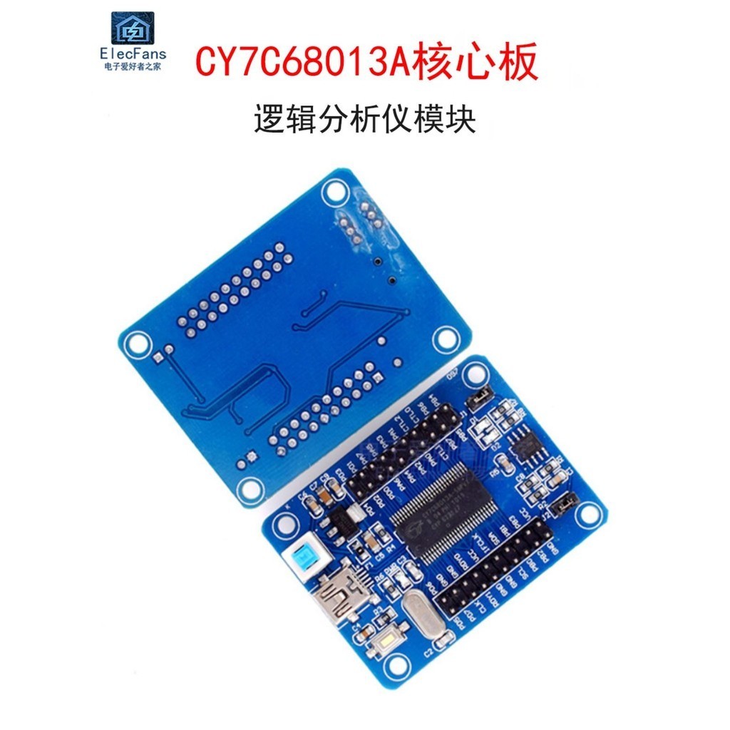 Ez-usb FX2LP CY7C68013A ระบบ Core Board USB Development Board โมดูลเครื่องวิเคราะห์เชิงตรรกะ ...