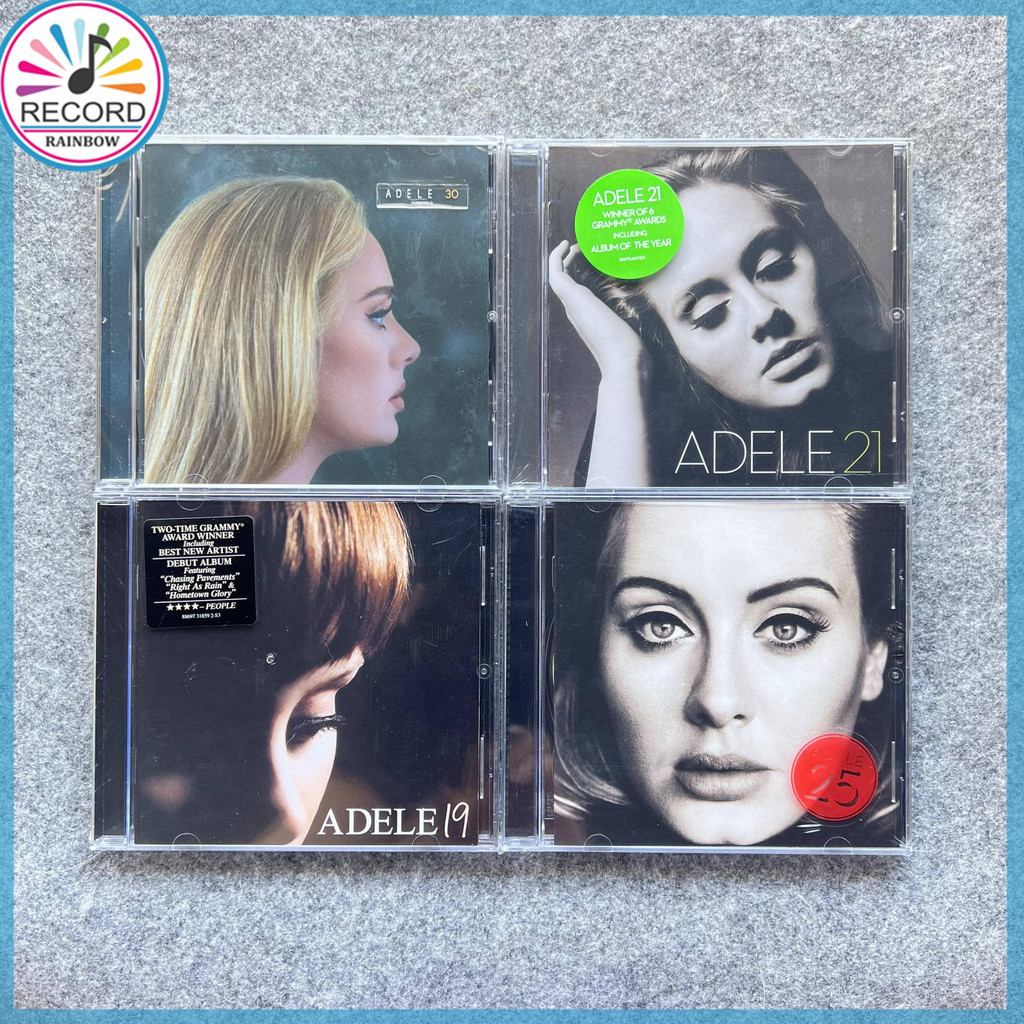 Adele 30 19 21 25 Original 4 Albums Set Album [Sealed] Brand new | Shopee Thailand