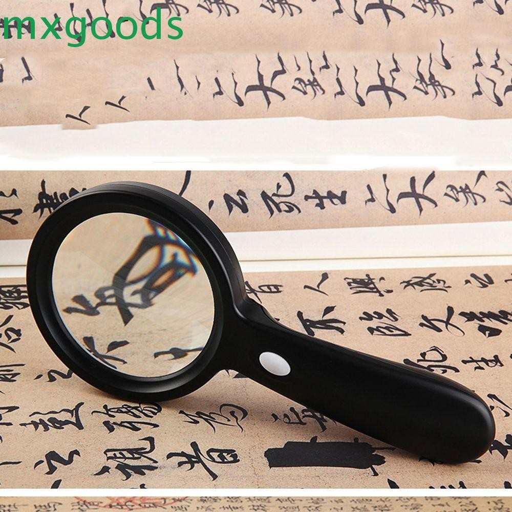 Mxgoods แว่นขยาย 10X มือถือ 12 ไฟ LED สําหรับอ่านหนังสือเครื่องประดับขยาย HD แว่นขยาย | Shopee ...