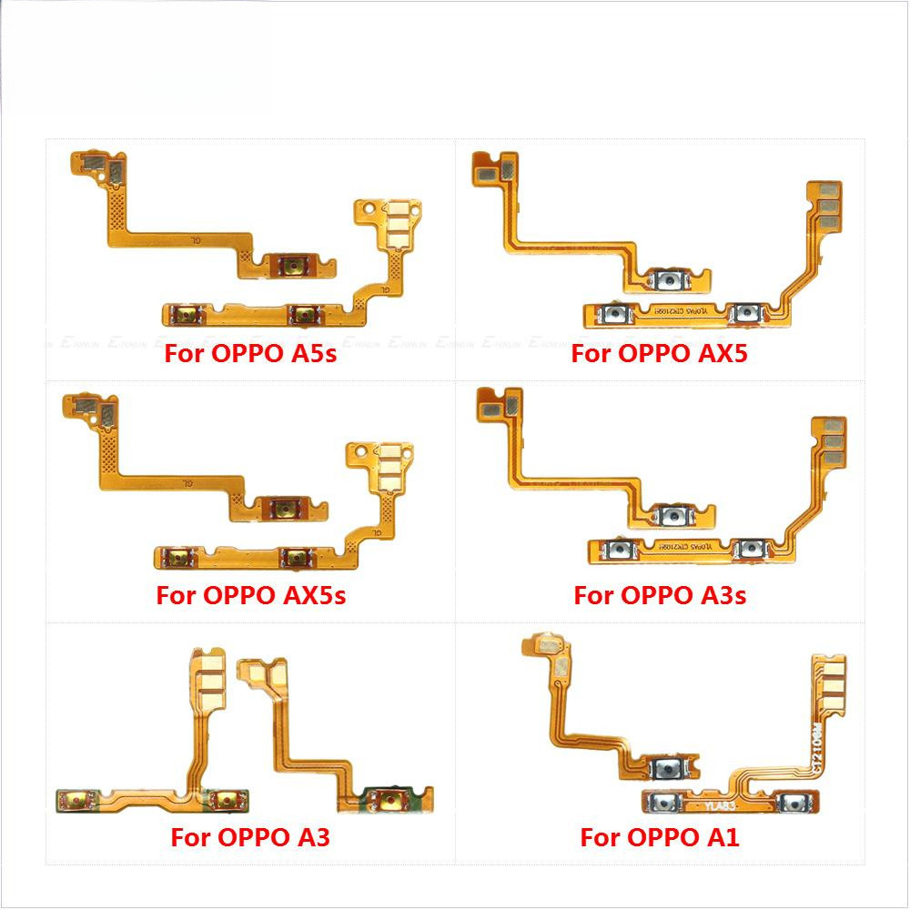 & Power ON OFF Mute Switch ควบคุมปุ่มปรับระดับเสียง Flex สําหรับ OPPO ...