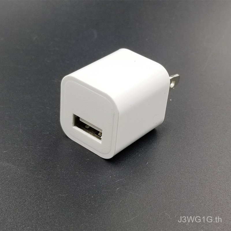 5V1A เครื่องชาร์จจุดสีเขียวขนาดเล็กอะแดปเตอร์ไฟฟ้า USB หัวชาร์จโทรศัพท์มือถือมาตรฐานอเมริกัน ...