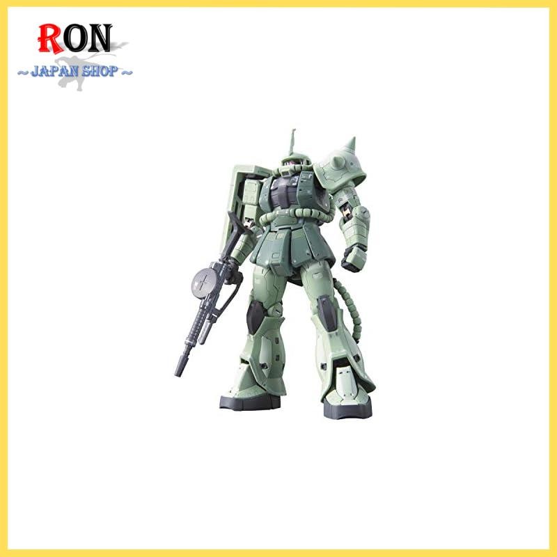 RG Mobile Suit Gundam MS-06F Mass Production Type Zaku 1/144 Scale Colored Plastic Model Kit ...