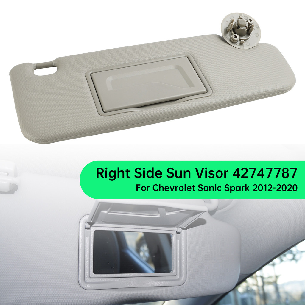 ผู้โดยสารบังแดดขวา 42747787 สีเทา สําหรับ Chevy Sonic Spark 2012-2020 ...