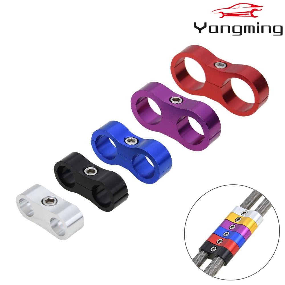 Yangming Universal ท่อแยก, AN4/AN6/AN8/AN10 Double Hole Oil Line Clamp ...