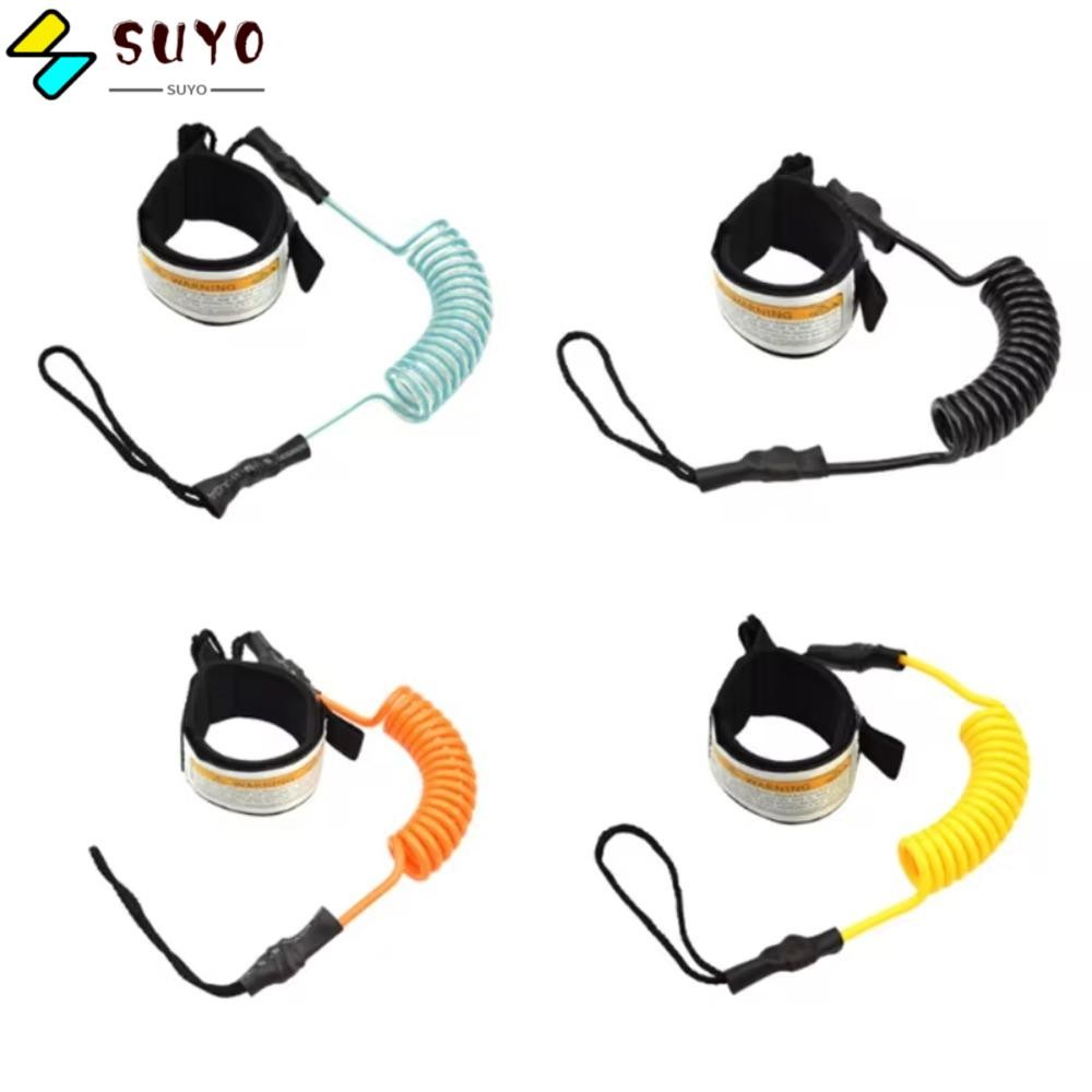 Suyo Surfing Safety Hand Rope TPU 1. เชือกลากจูงเรือเรือคายัค,ยืดหยุ่น ...