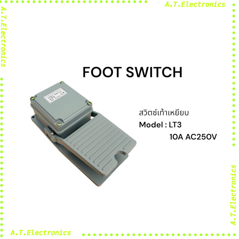 พร้อมส่ง! Foot Switch TFS-1 FS-2 FS-3 TFS-201 LT3 LT4 สวิตเท้าเหยียบ ...