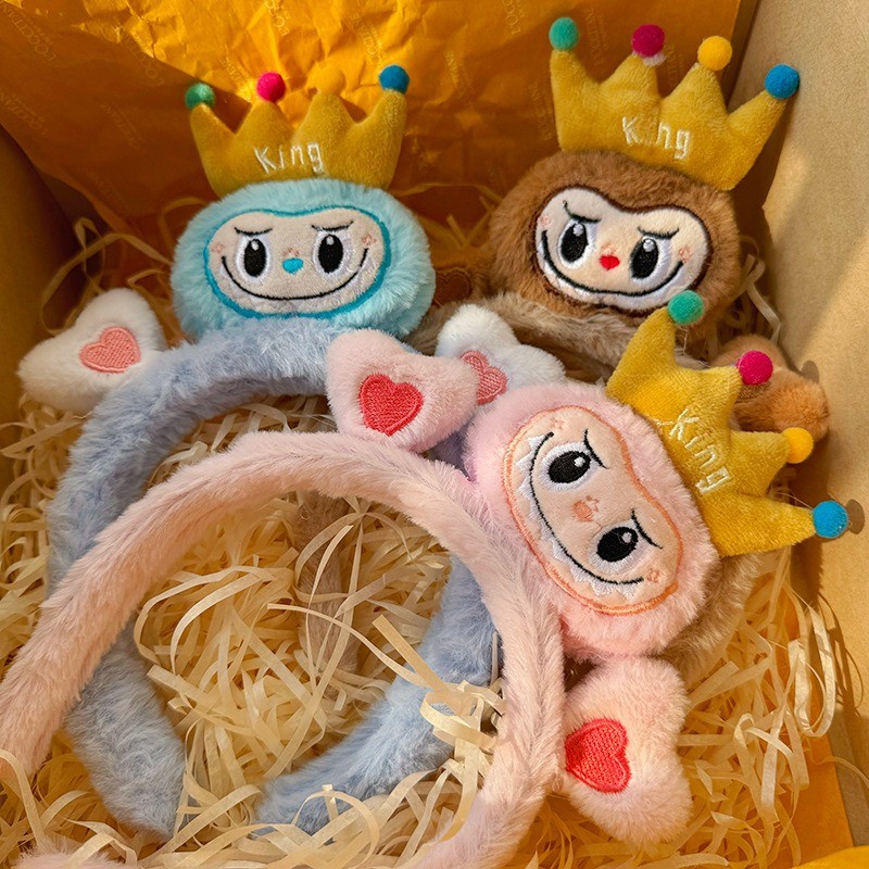 Labubu Peach Heart ที่คาดผมตุ๊กตา ที่คาดผมมงกุฎตุ๊กตาน่ารัก | Shopee ...