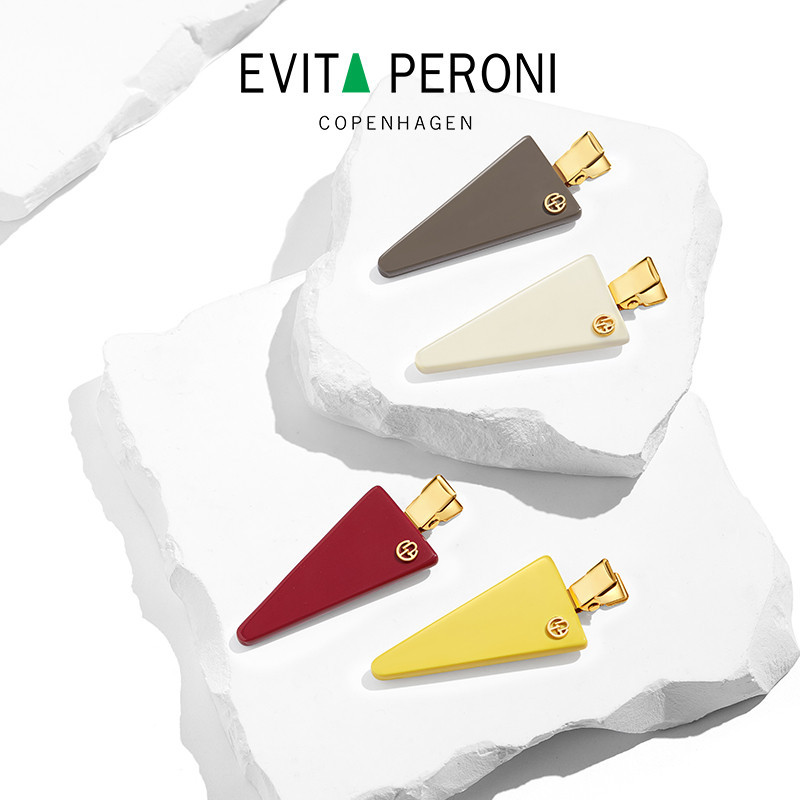 [READY-STOCK] EVITA PERONI | Helen Triangle Hair Clip | กิ๊บติดผม ...