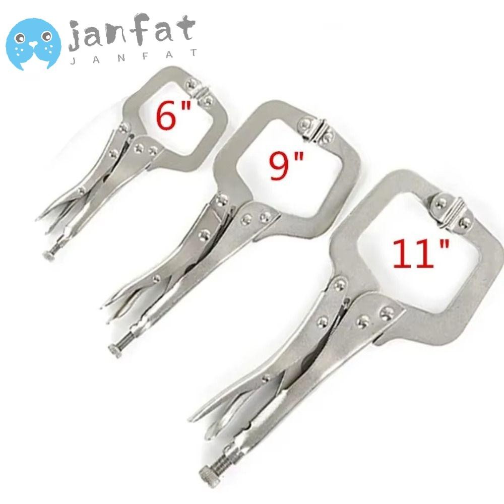 Janfat Mini C Clamp, 5 นิ้ว Steel Woodwork Fix Plier, ทนทาน C-type Hand ...
