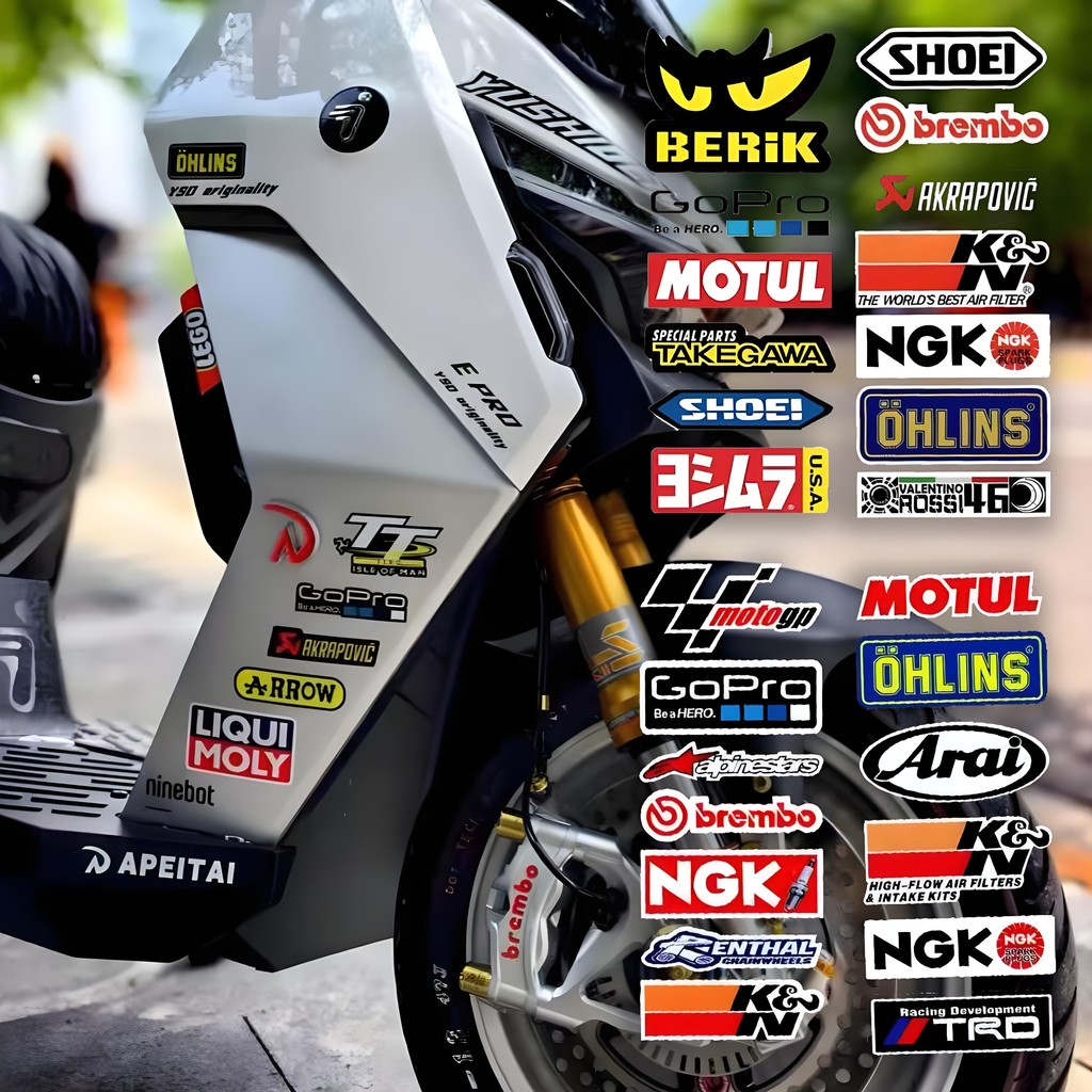 สําหรับ Mzmix M95c 85c รถยนต์ไฟฟ้ารถจักรยานยนต์สติกเกอร์ Sponsor สติกเก ...