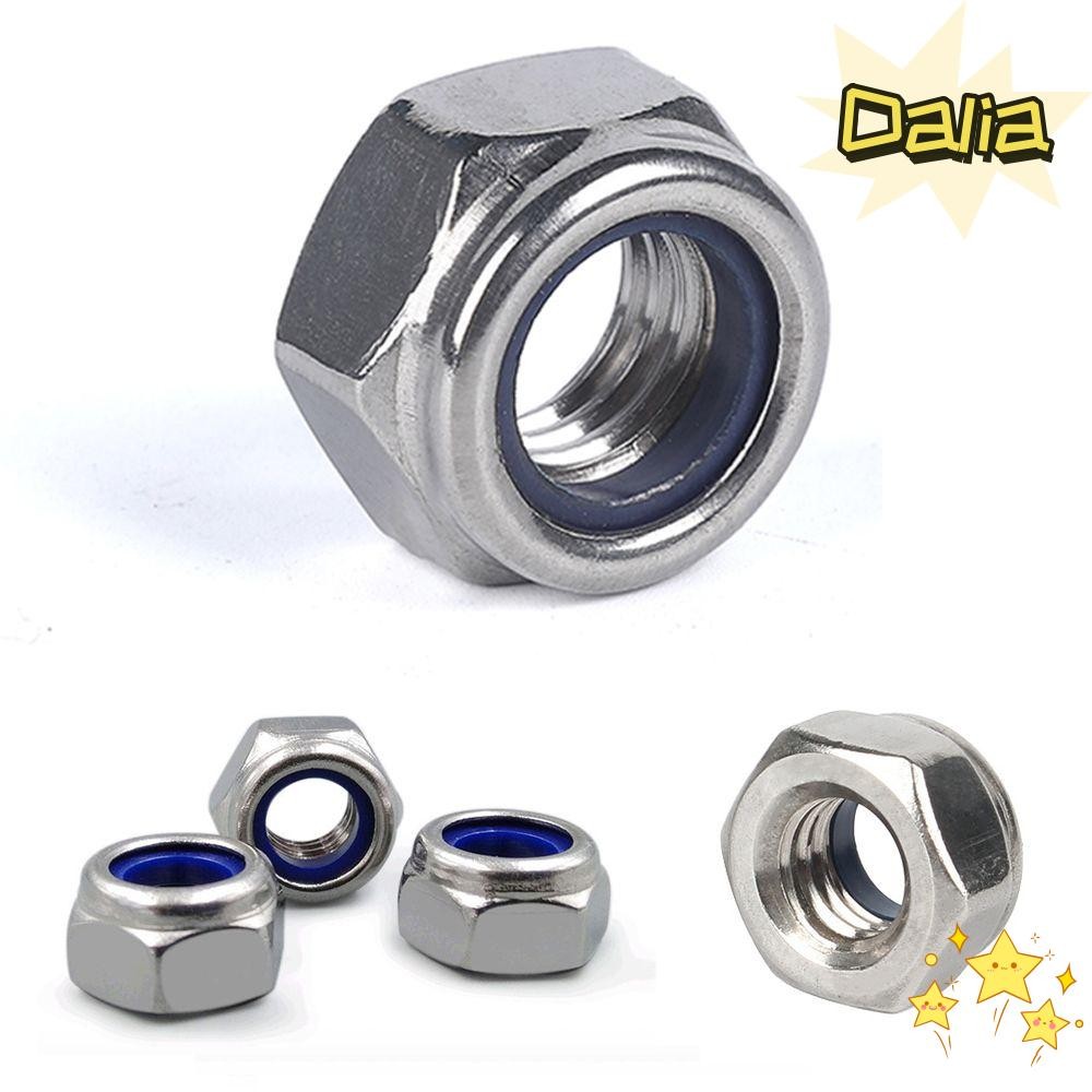 DALIA M3 M4 M5 M6 M8 M10 M12 ถึง M24 Nyloc Nuts สแตนเลส A2 304 T Type ...