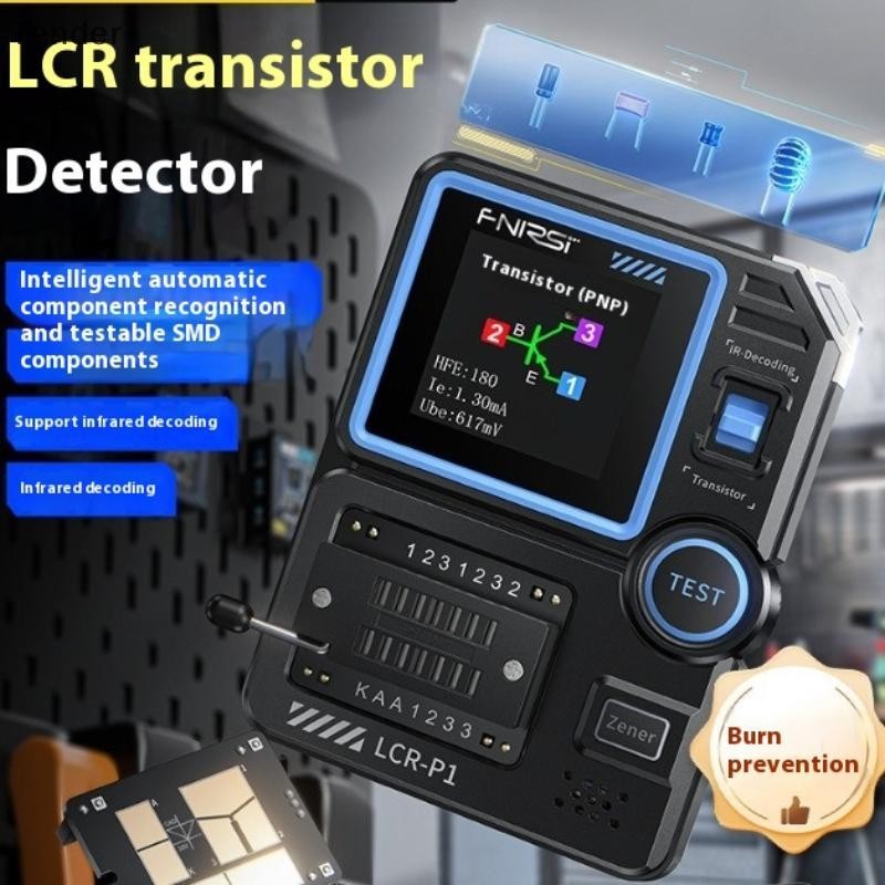 [Preferred] 1 ชุดไดโอด Triod Capacitance Resistance JFET ESR LCR Meter ...
