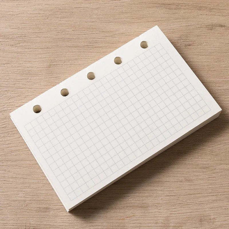 M5 / a8 Loose Leaf Notebook Refill Spiral Binder หน้าด้านในรายสัปดาห์ ...