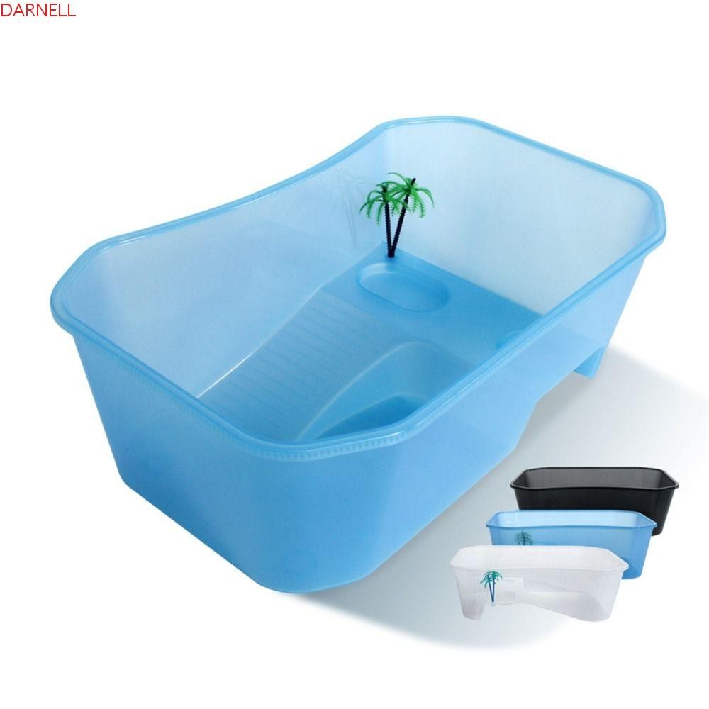 DARNELL Turtle Aquarium, Basking Ramp เปิดประเภทเต่า Vivarium กล่อง ...