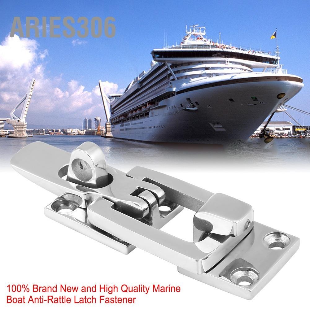 Aries306 สแตนเลสสตีล Marine เรือ Anti Rattle Locker Hatch Latch Clamp ...
