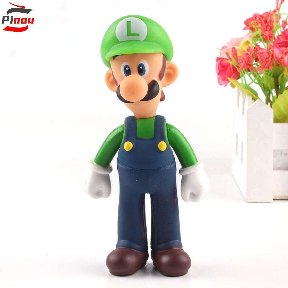 Pinou Action Figurine ของเล่นเด็กน่ารักอะนิเมะรุ่นเดสก์ท็อปตกแต่งเห็ด ...