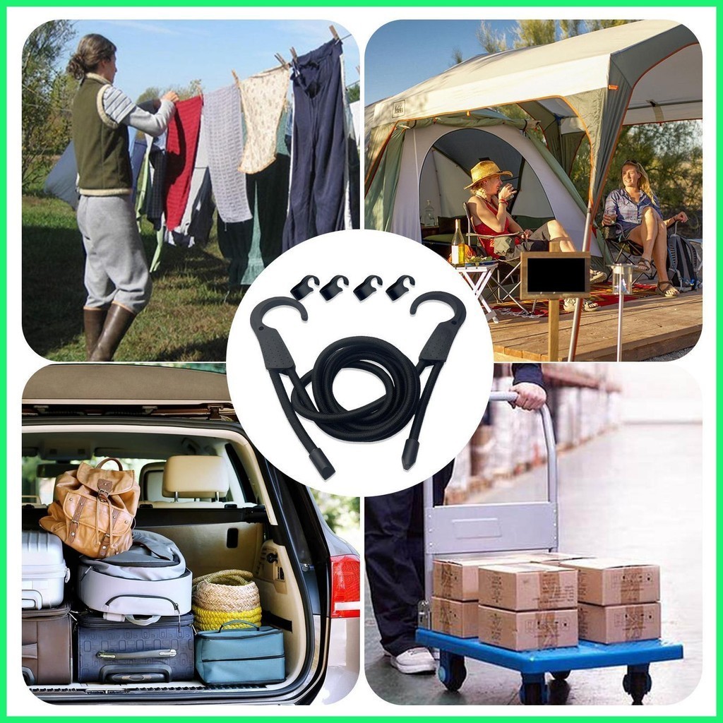 Travel Clothesline Travel Car Clothes Drying Lines Elastic Heavy Duty ...
