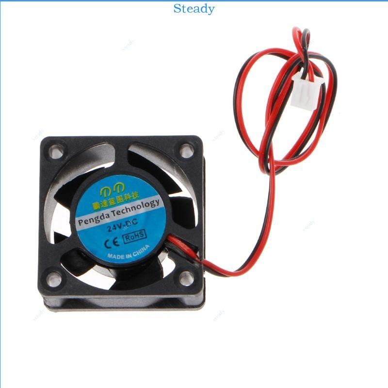 Stedy Mini 40mmx40mmx20mm สําหรับ DC 24V 2Pin Brushless Cooler 5-Blade ...