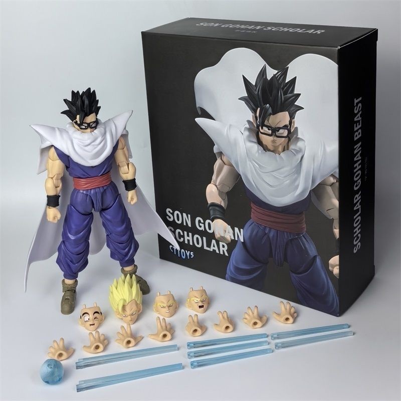 Ct ของเล่น Shf Dragon Ball Z Scholar Gohan Action Figure SHFiguarts ...