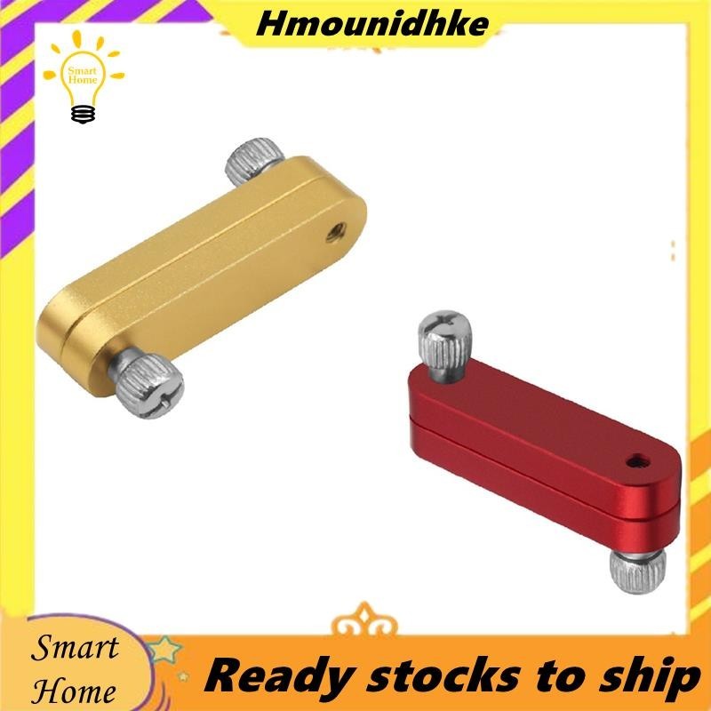 [Hmou]ไม้บรรทัดเหล็กอลูมิเนียมอัลลอยด์ 2 ชิ้น Limit Adjustment Locating ...