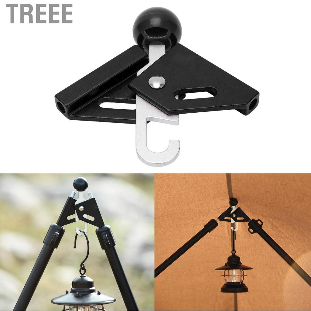 Treee เคล็ดลับเสาเต็นท์หมวกทรงกลม Canopy Rod TOP SINGLE Support Thimble ...