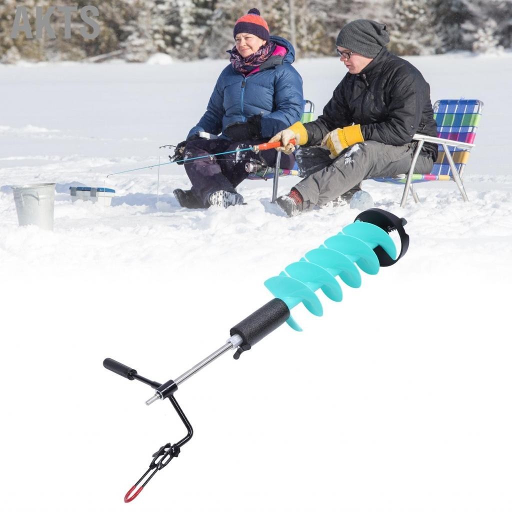 AKTS ไฟฟ้า ICE Auger Kit Incisive ใบมีดเจาะน้ำแข็ง Auger พร้อม ...
