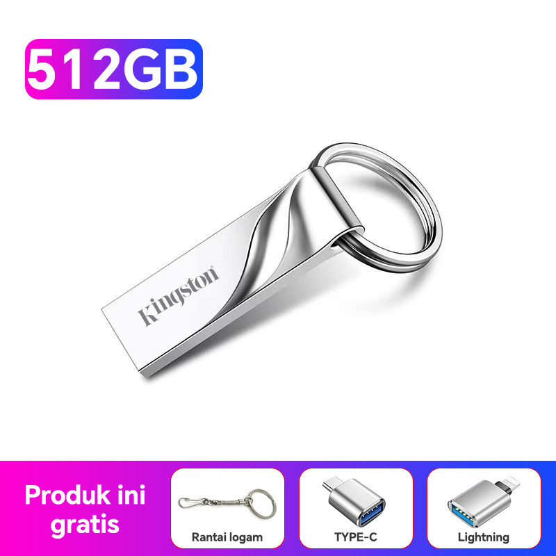 Otg Flashdisk 16GB 32GB 64GB 128GB 512GB แฟลชไดรฟ์บาร์แฟลชไดรฟ์ USB 3.0 ...