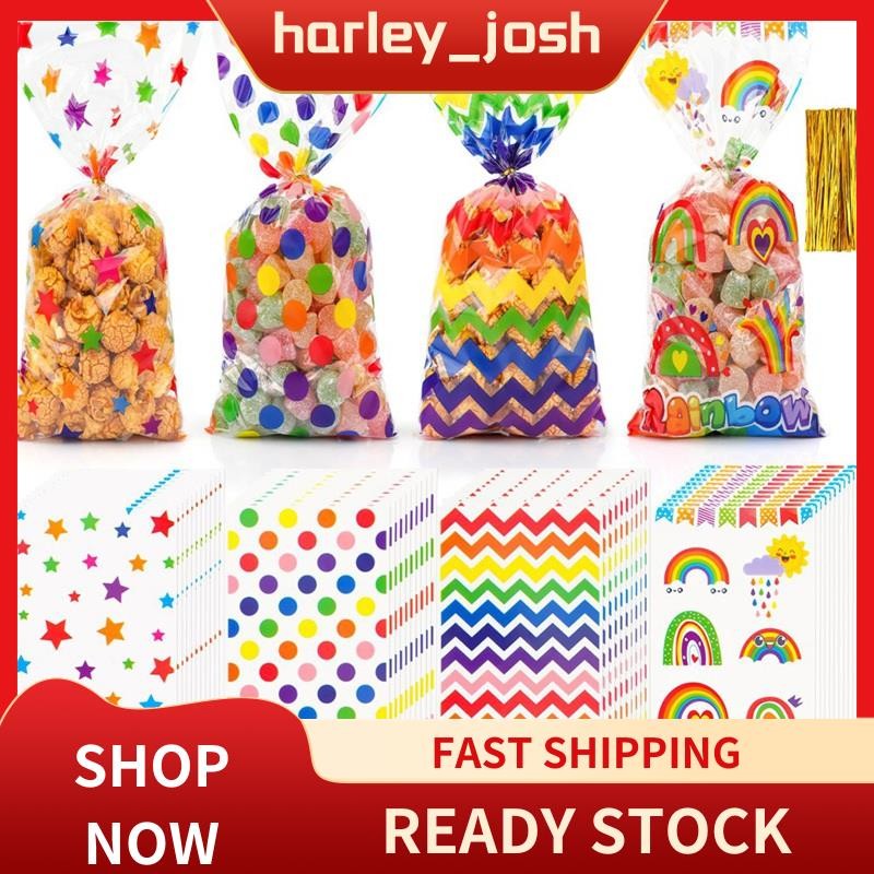 harley_josh Goodie กระเป๋าสําหรับงานเลี้ยงวันเกิด Cellophane รักษา ...