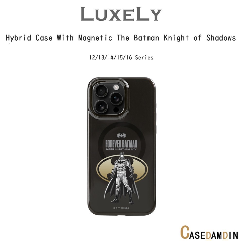 LUXELY Hybrid Case With Magnetic The Batman Knight of Shadows เคสกัน ...