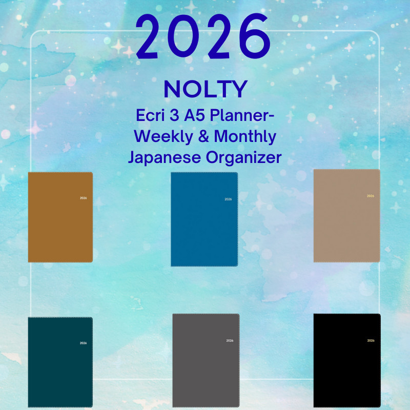 NOLTY 2025-2026 A5 Weekly Planner Collection | Shopee Thailand