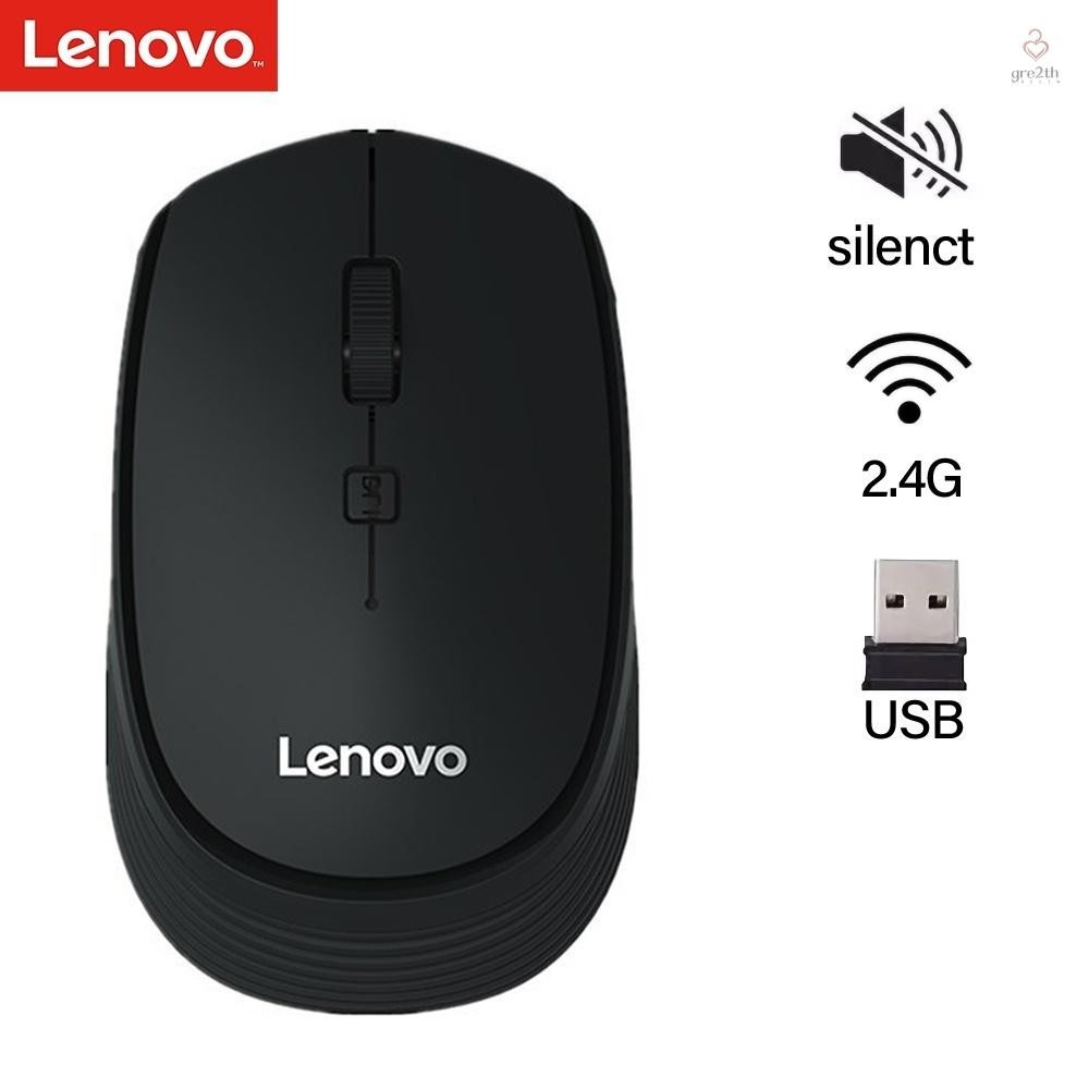 Lenovo M202 Mini Wireless Mouse 2.4GHz Optical Mouse Office Business ...