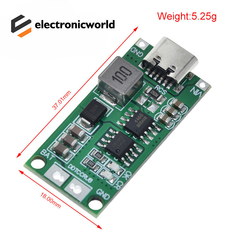 Multi-cell 2S 3S 4S Type-C ถึง 8.4V 12.6V 16.8V Step-Up Boost LiPo Polymer Li-Ion Charger 7.4V ...