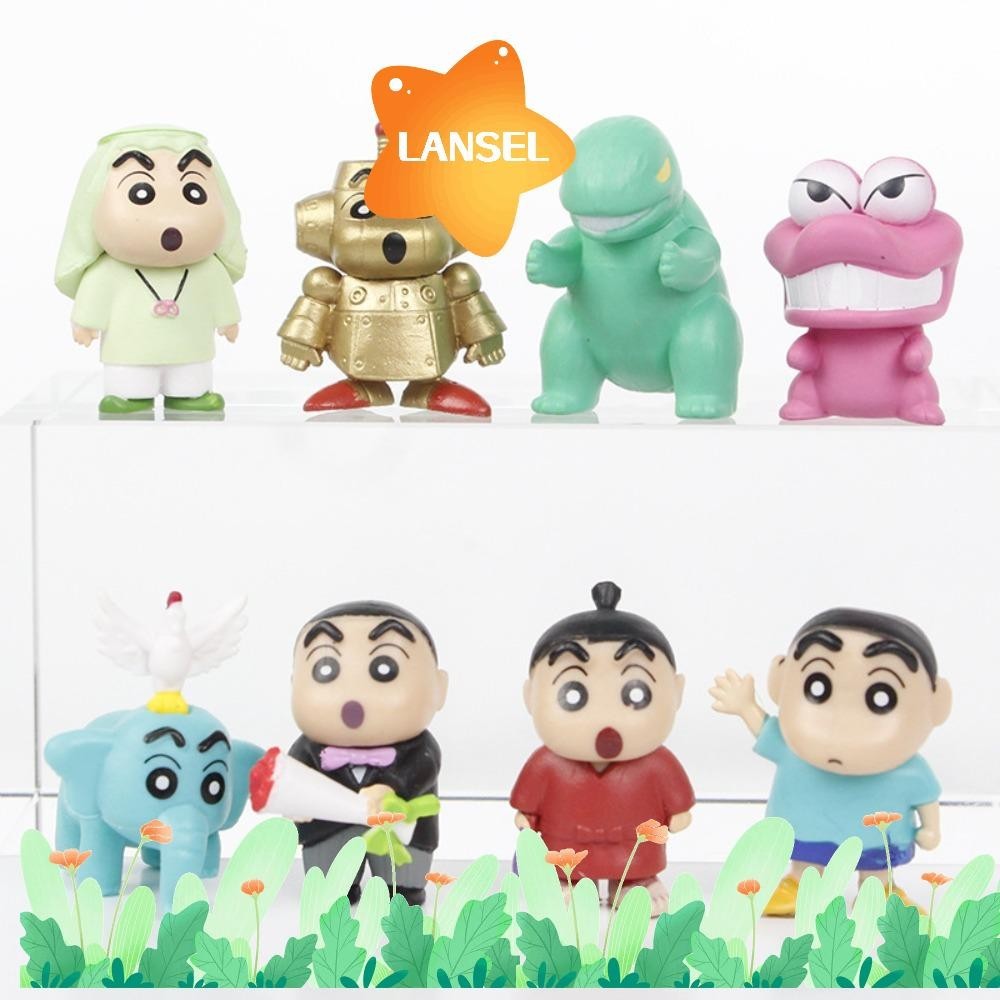 Lansel 24 ชิ้น/เซ็ต Crayon Shin Chan ของเล่น, Nohara Shinnosuke คอสเพล ...