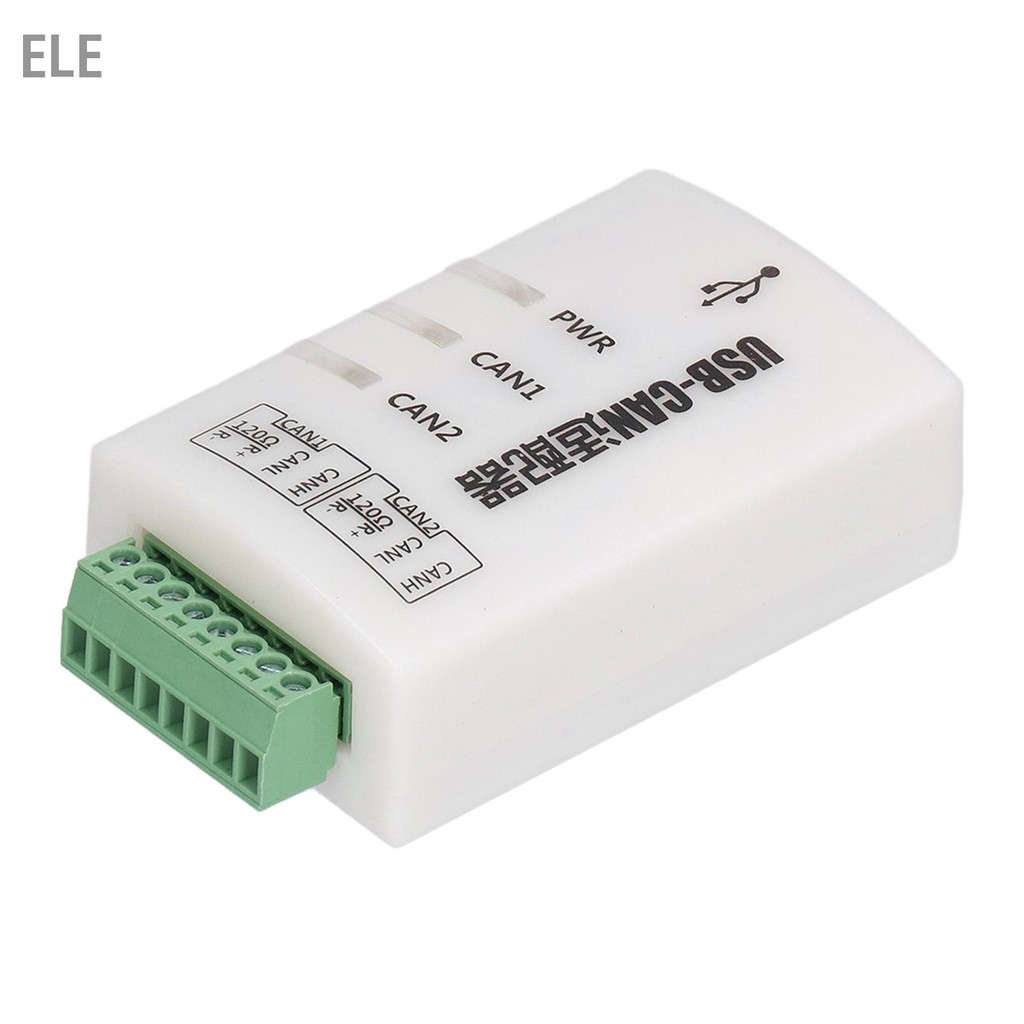 ELE สามารถ USB อะแดปเตอร์ Dual Channel อัตโนมัติ CAN Bus Analyzer ตัว ...