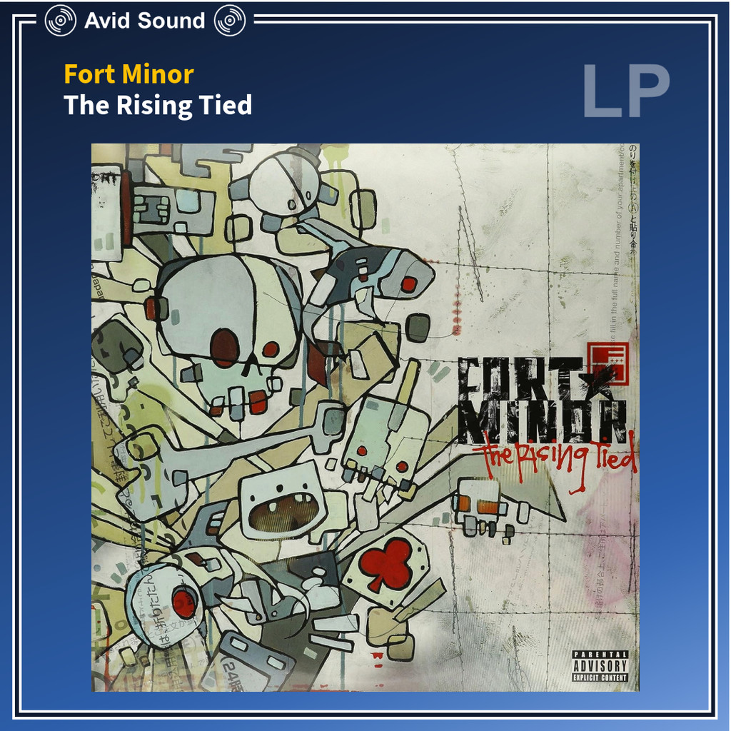 แผ่นเสียง Fort Minor The Rising Tied ใหม่ ซีล Fort Minor Vinyl LP ...