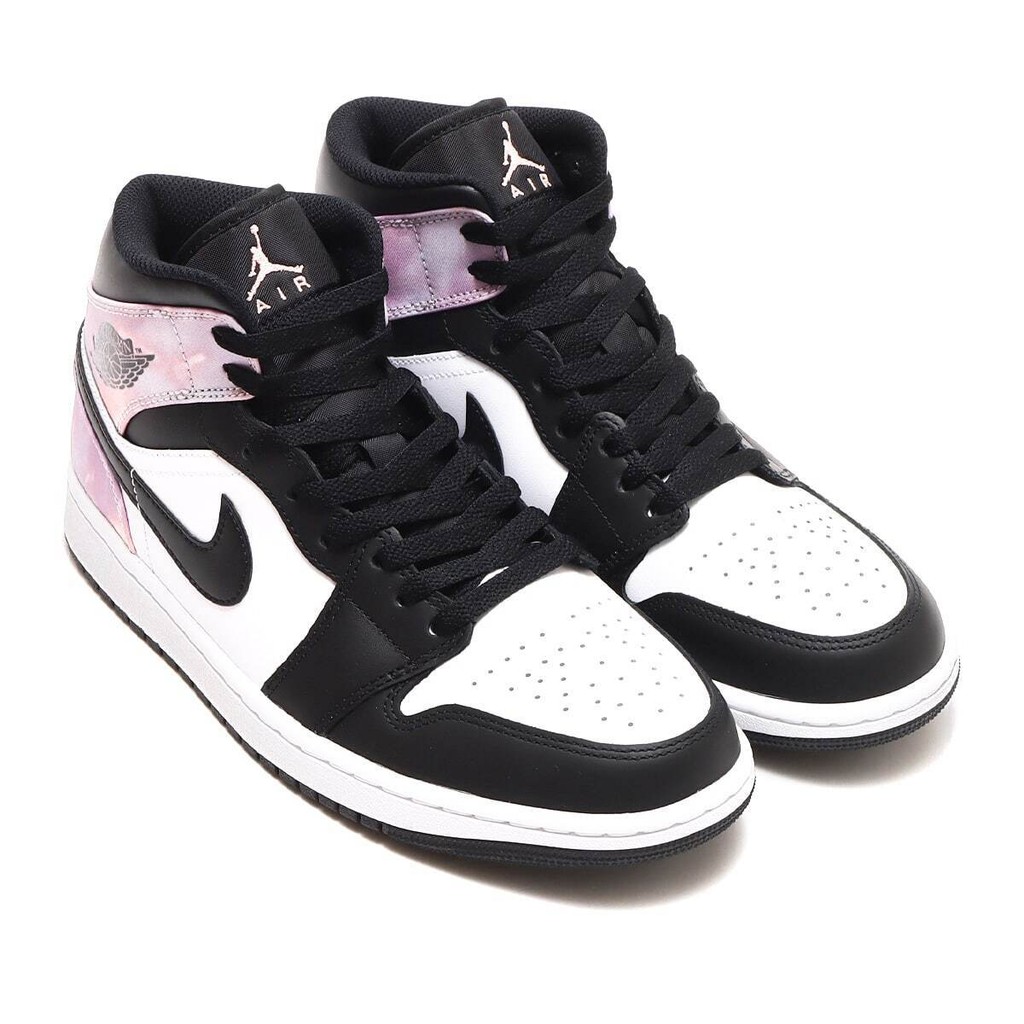 Dm1200-001 Nike Air Jordan 1 Mid SE Tie Dye (ผู้ชาย) | Shopee Thailand