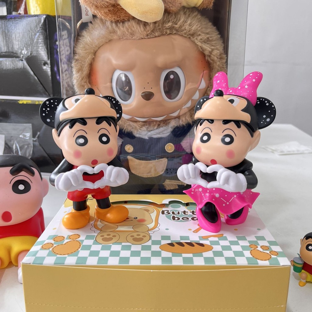 Crayon Shin-Chan รูป Minnie Mickey Shin-Chan สินค้าอินเทรนด์เล่นตุ๊กตา ...