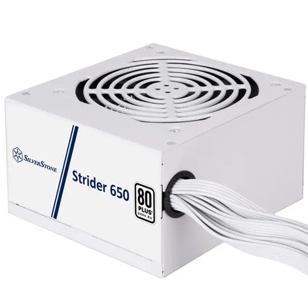 PSU SILVERSTONE STRIDER 650W 80PLUS WHITE EDITION : SST-ST650-EF-WBW ...