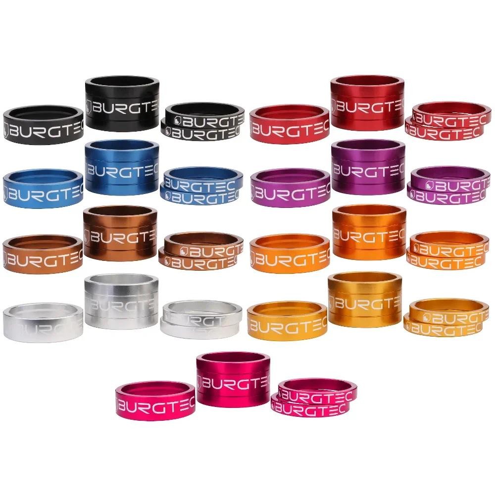 Burgtec ชุดหูฟังจักรยาน Spacer 5 มม.10 มม.20 มม.ชุดหูฟัง Top Cap Bolt ...